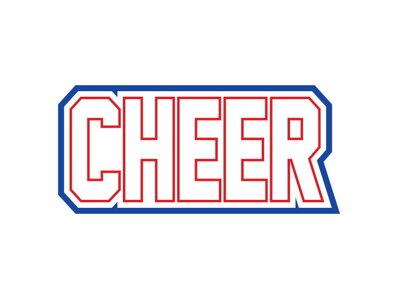 CHEER (Block) – Jacket Patch Store